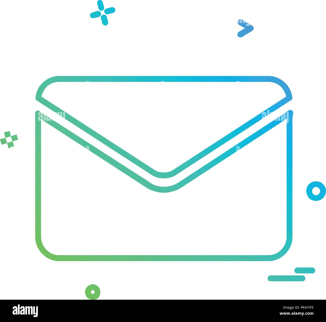 Letter icon design vector Stock Vector Image & Art - Alamy