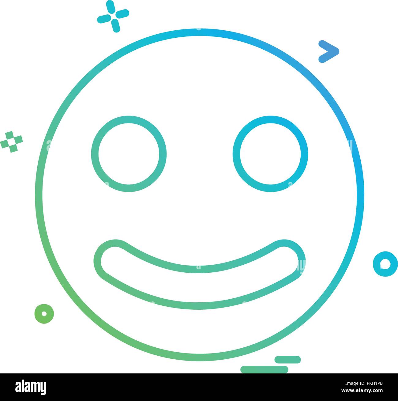 Emoji icon design vector Stock Vector Image & Art - Alamy