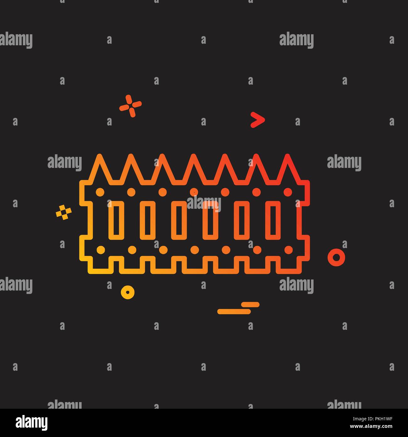 Wall Boundary icon design vector Stock Vector Image & Art - Alamy