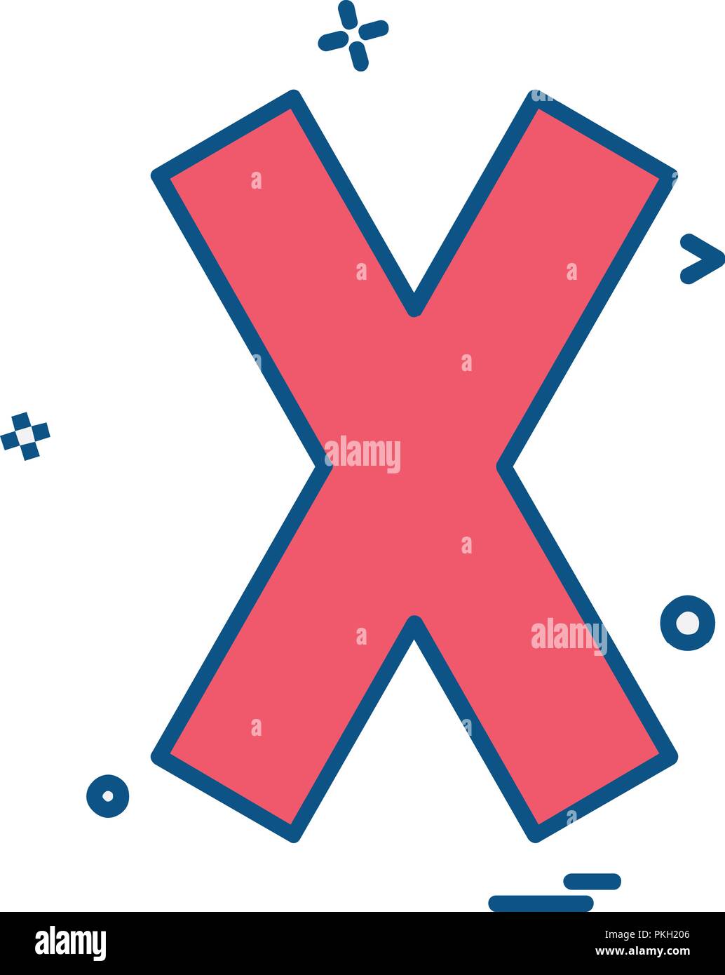 Multiply icon design vector Stock Vector Image & Art - Alamy