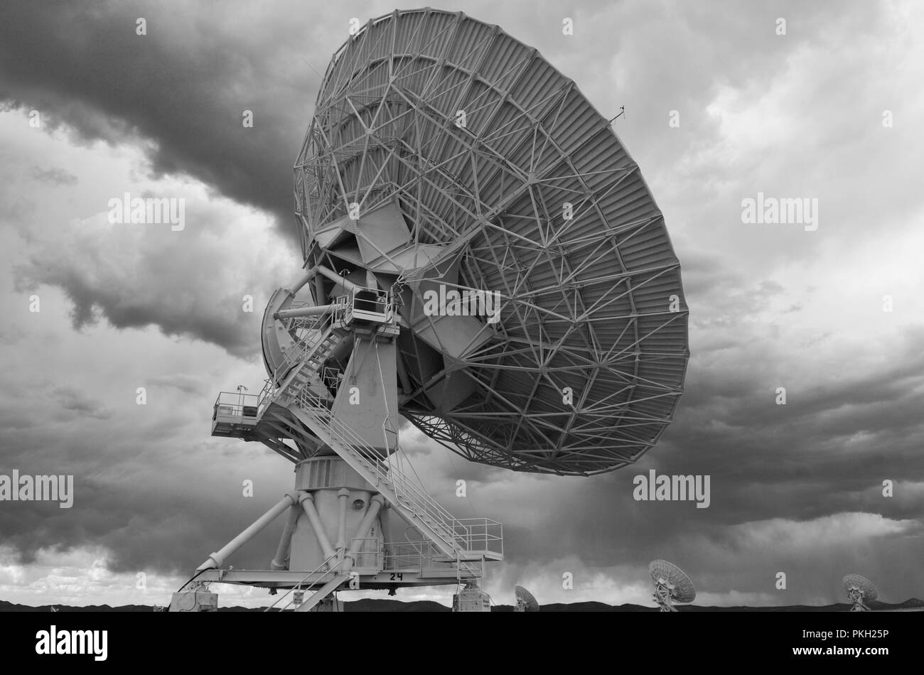Very Large Array satellite dishes, New Mexico, USA Stock Photo - Alamy