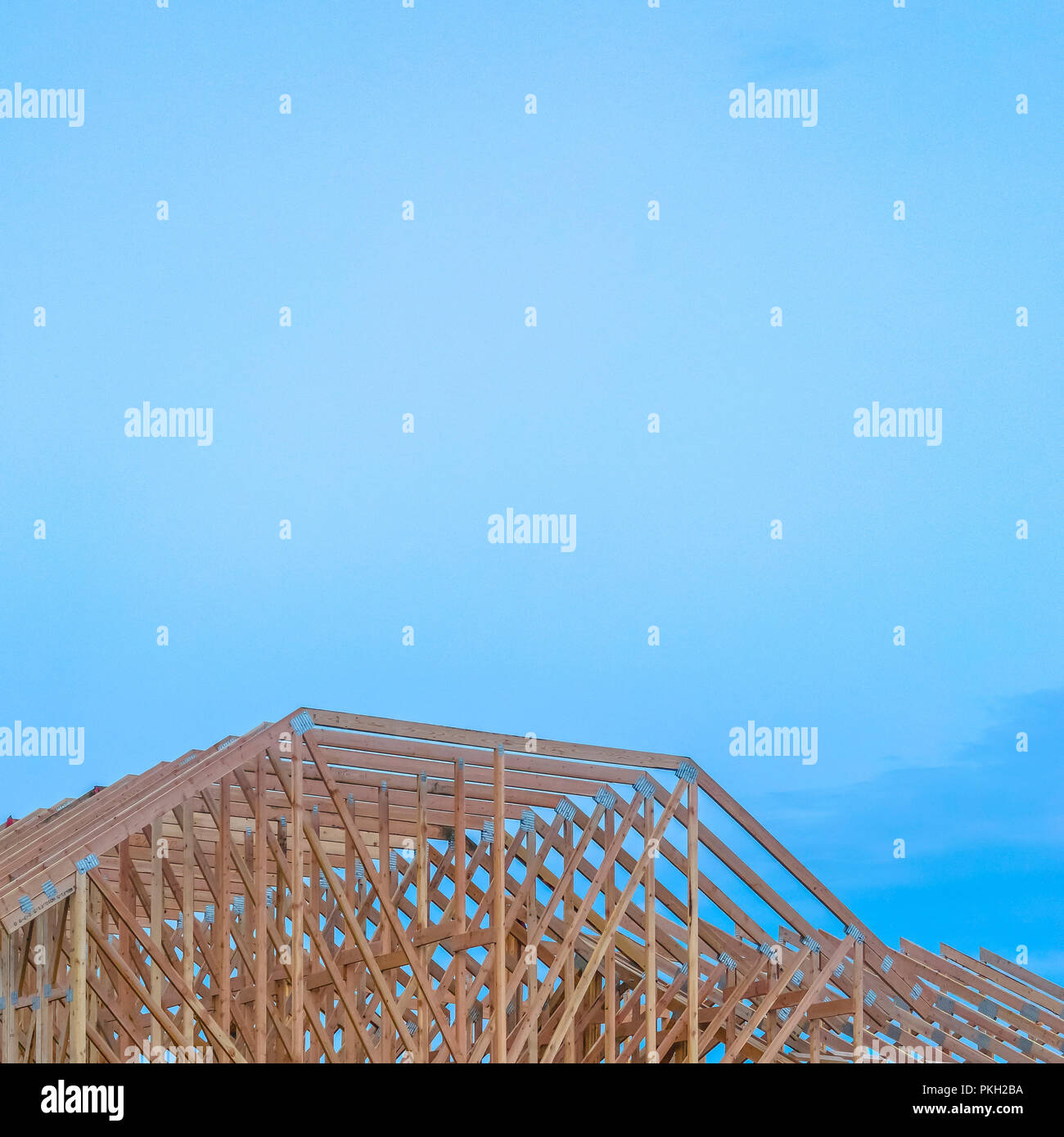 Construction copy space and negative space square Stock Photo - Alamy