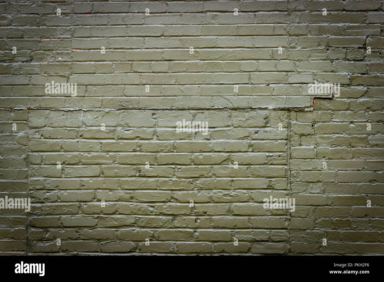 Painted Brick Wall Stock Photo - Alamy