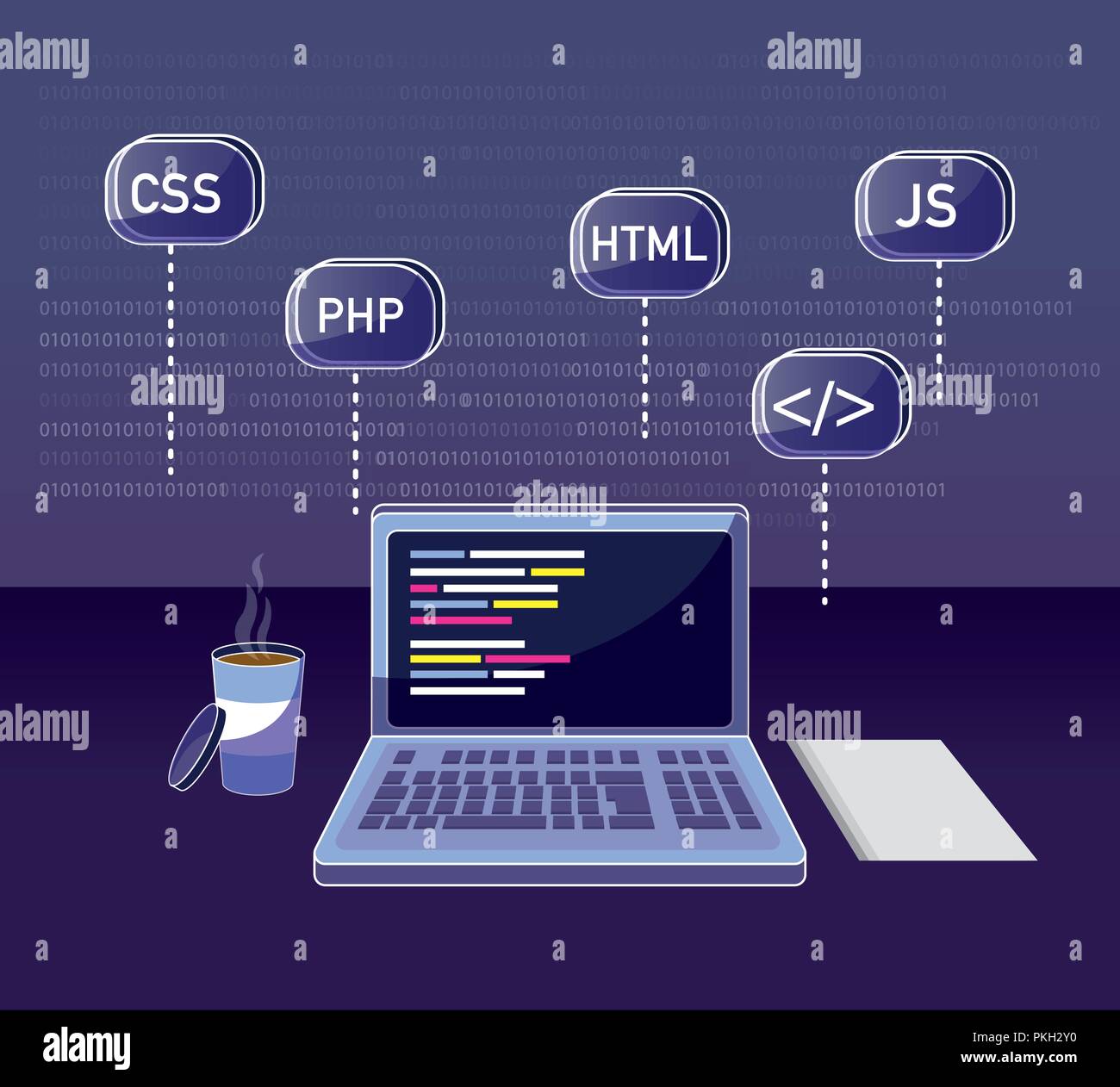 Program coding concept Stock Vector Image & Art - Alamy