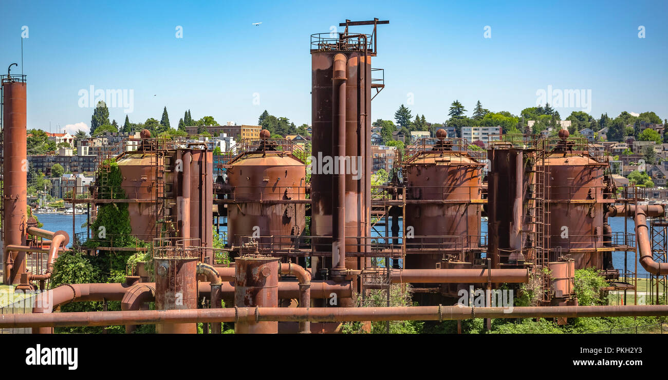 Seattle Gas Works Park High Resolution Stock Photography and Images - Alamy