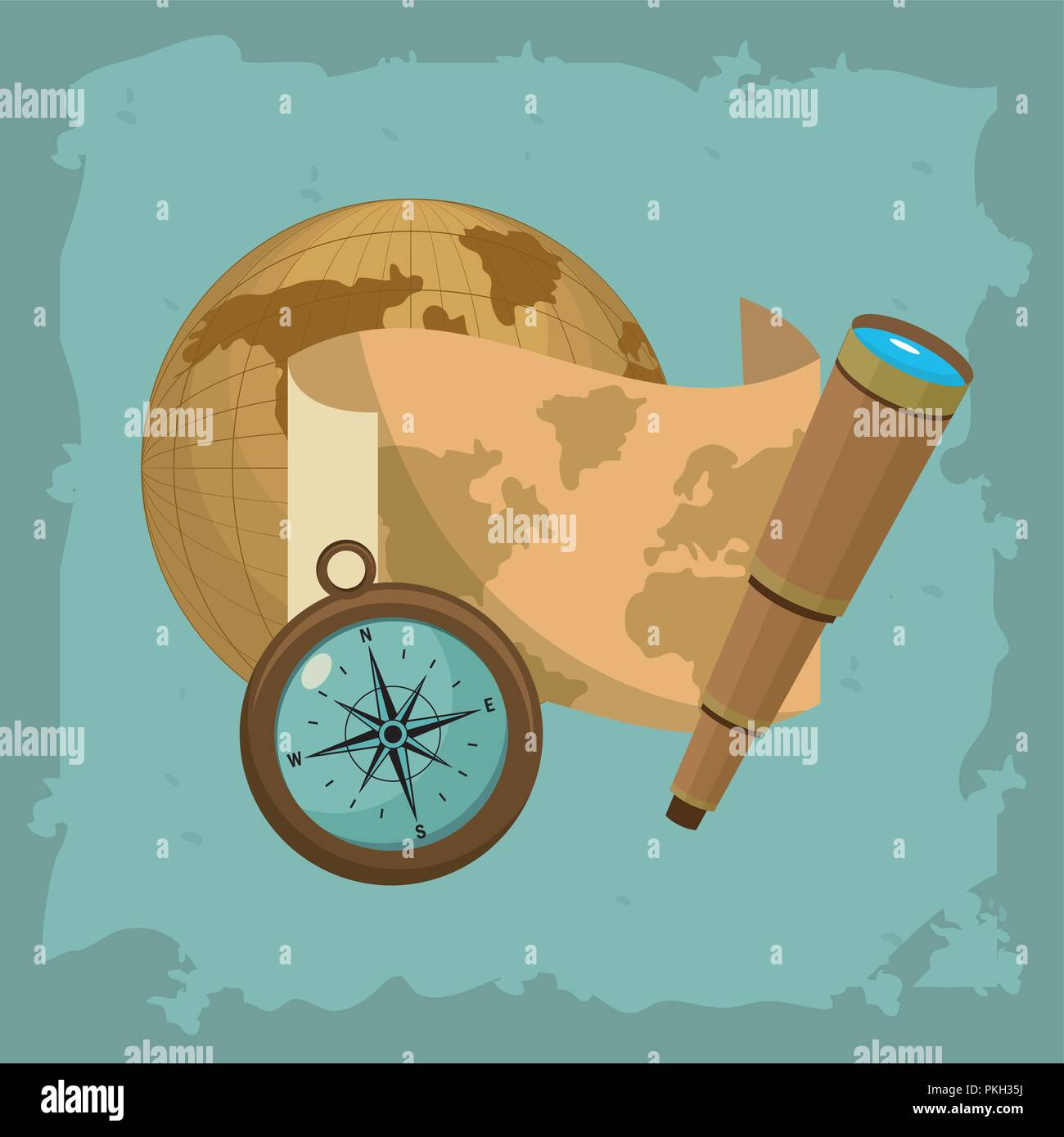 Columbus Compass High Resolution Stock Photography and Images - Alamy