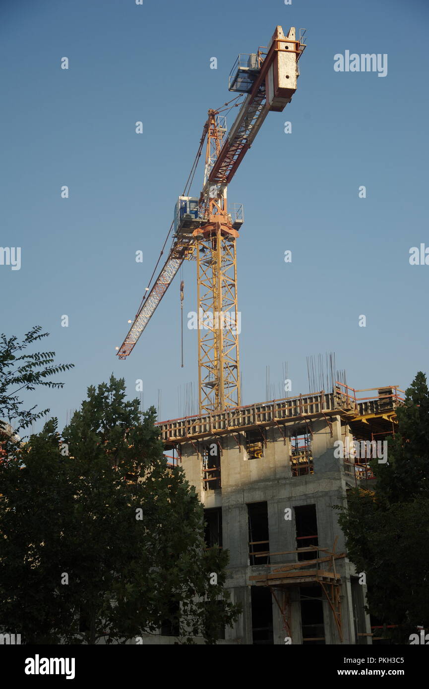 a new skeleton for high building Stock Photo - Alamy