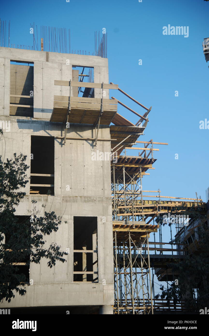a new skeleton for high building Stock Photo - Alamy