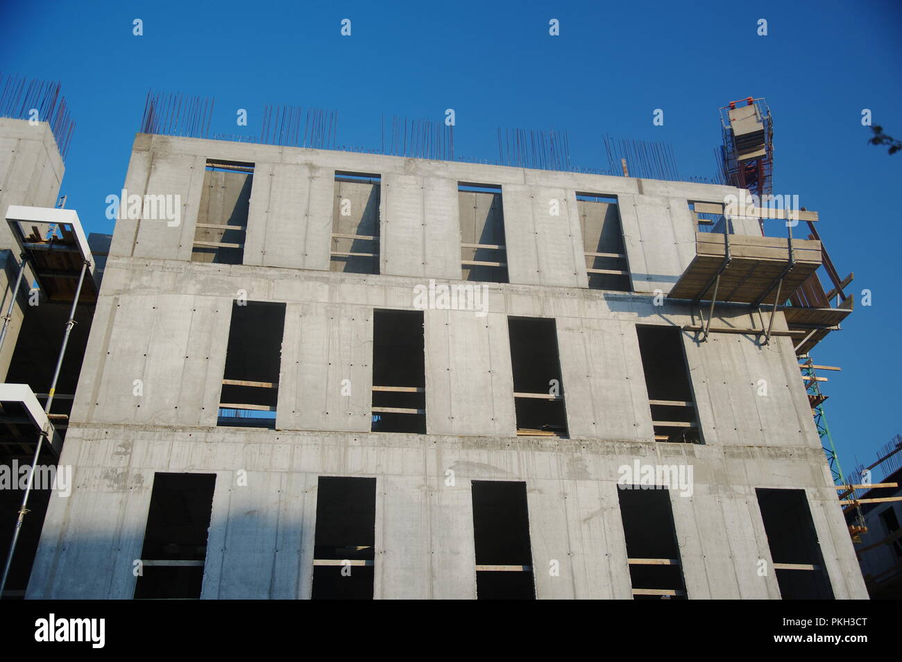 a new skeleton for high building Stock Photo - Alamy
