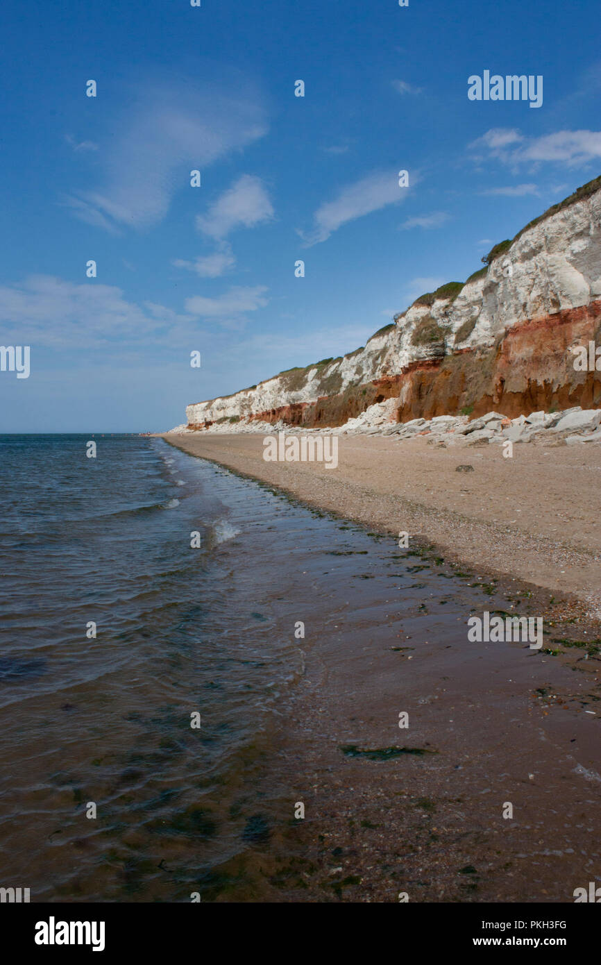 Hunstanton Cliff & Beach Stock Photo - Alamy