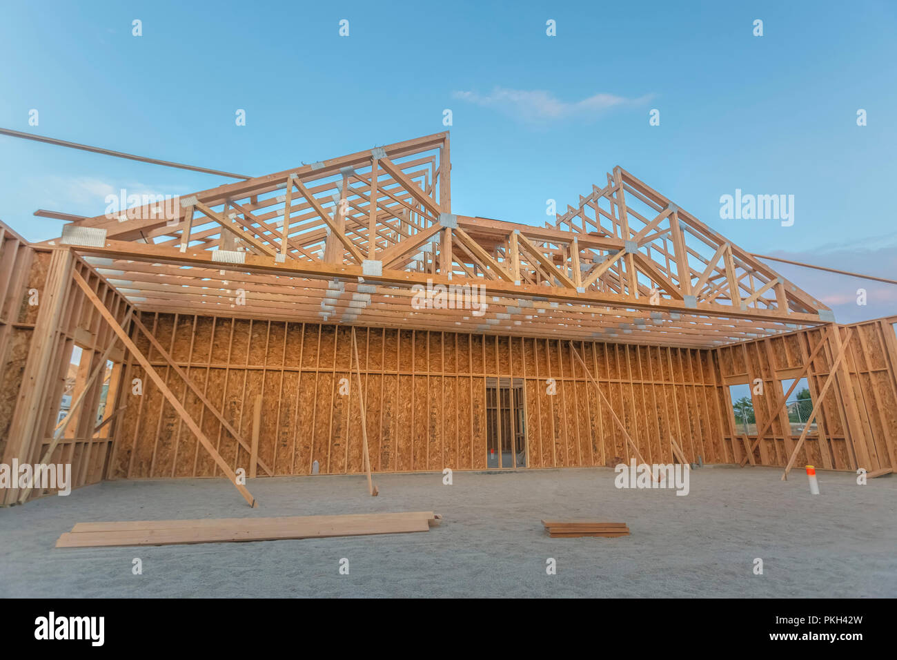 Large wooden framework hi-res stock photography and images - Alamy