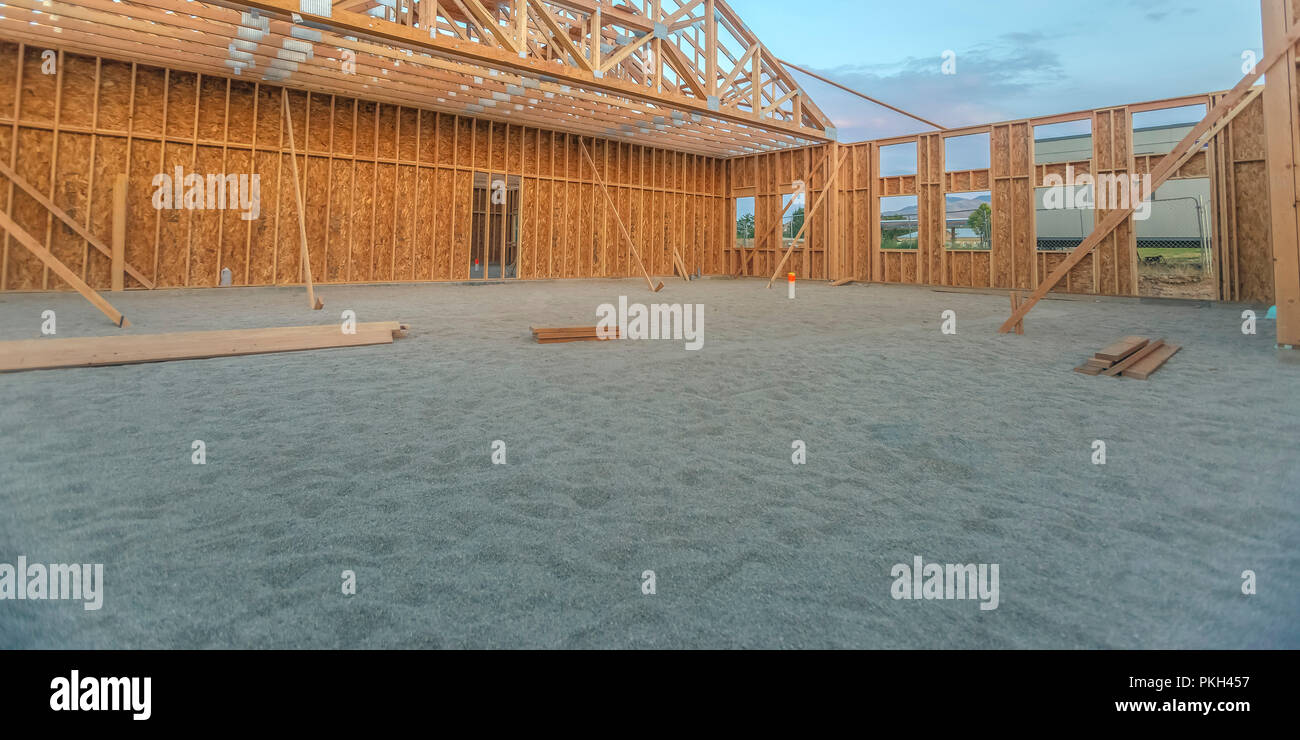 Home construction site hi-res stock photography and images - Alamy