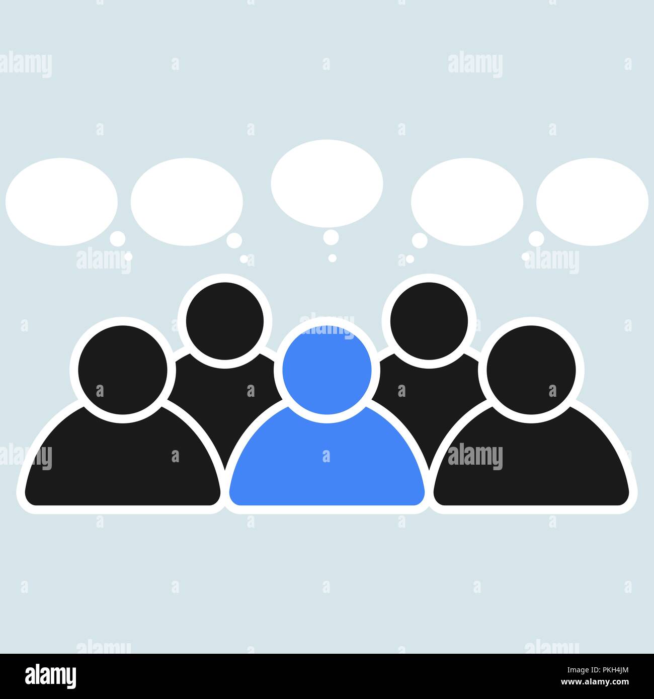 People icons, group Stock Vector Image & Art - Alamy