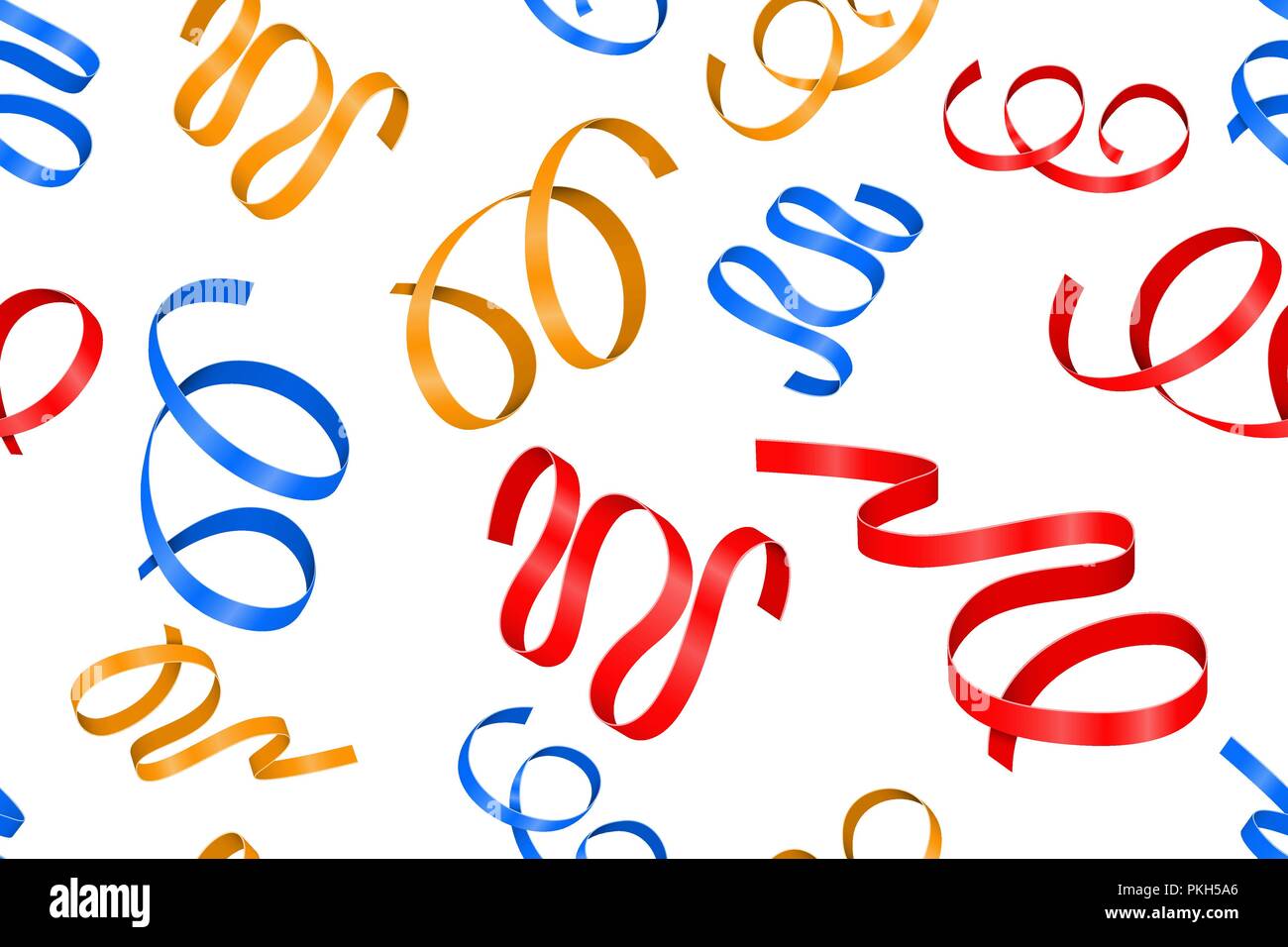 Ribbon streamers Stock Vector Images - Alamy