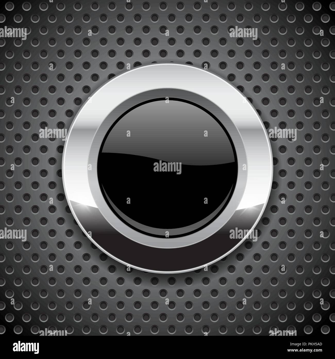 Perforated metal panel 3d Stock Vector Images - Alamy