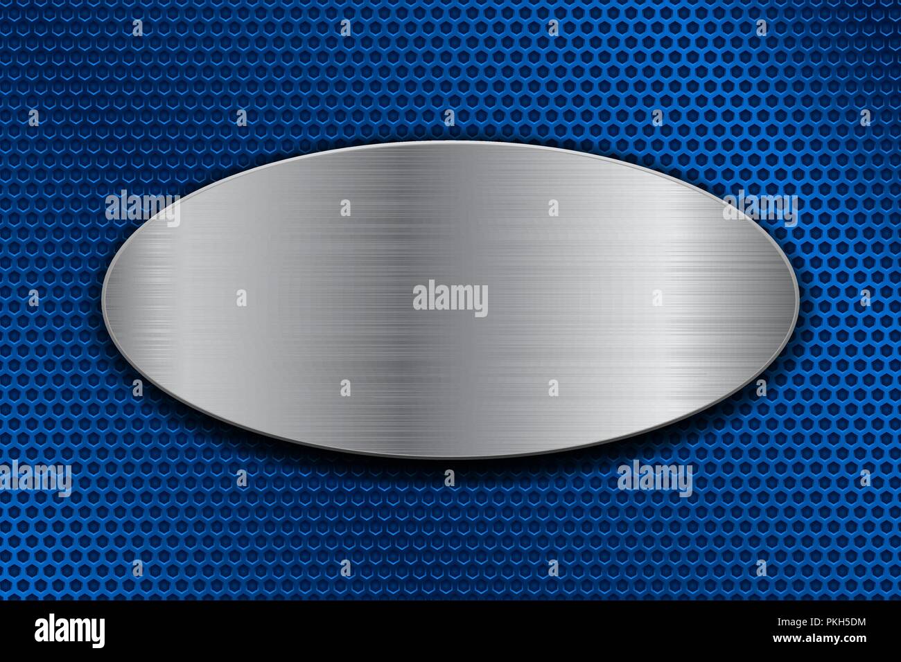 3d blue perforated metal texture hi-res stock photography and images ...