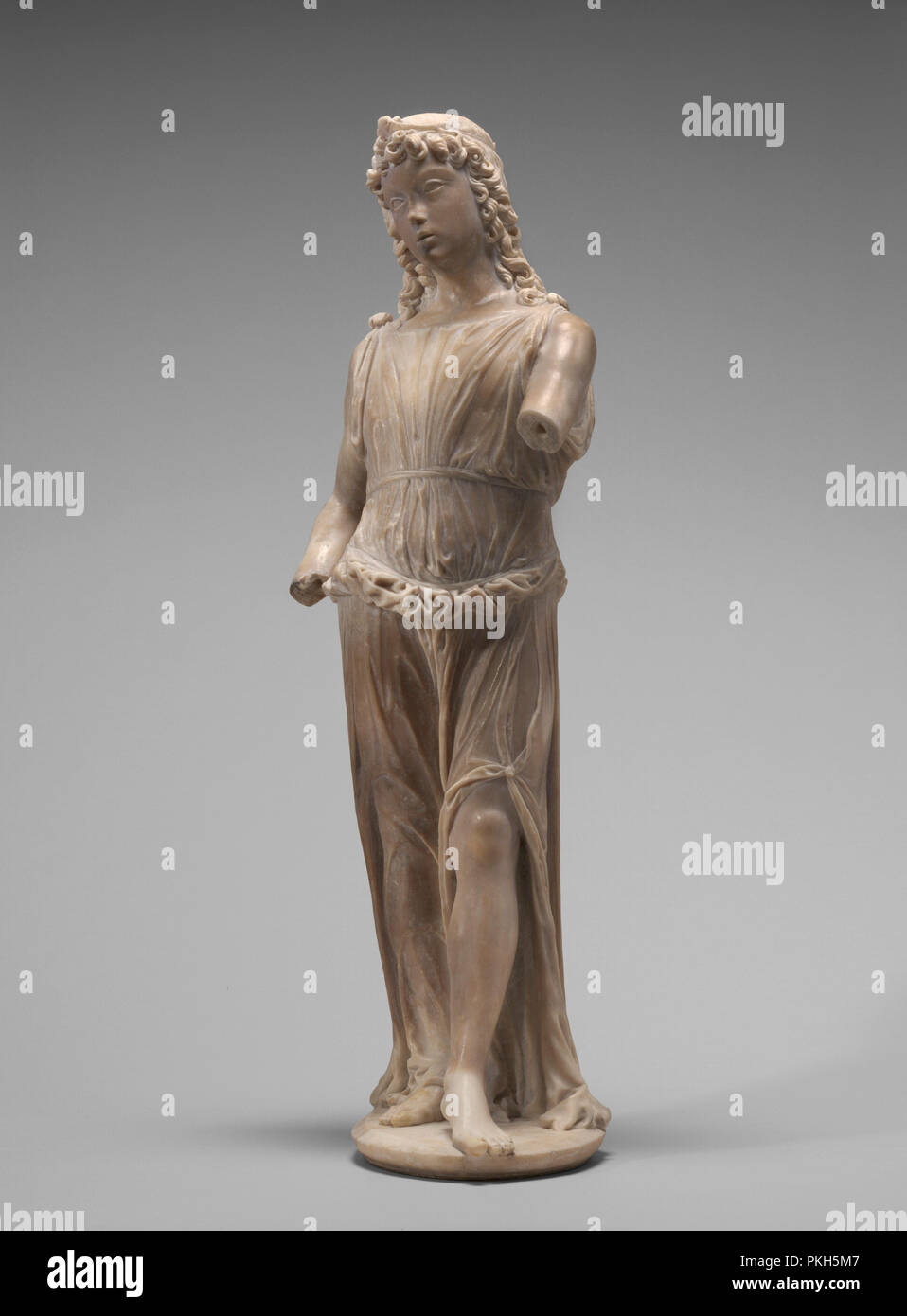 Standing Angel. Dated: c. 1495/1500. Dimensions: overall: 86 x 28 x 30 ...