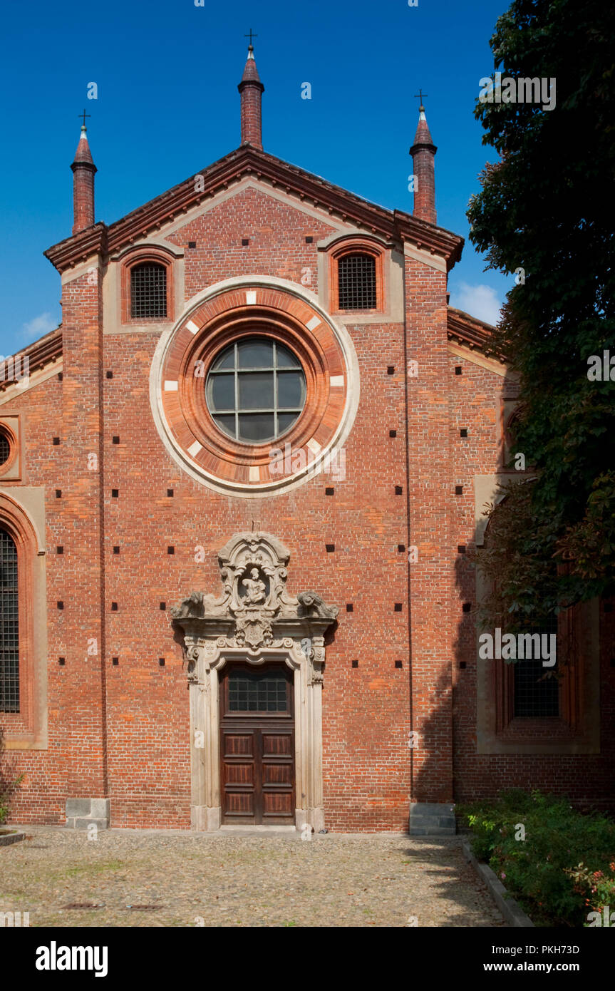 Italy, Lombardy, Milan, San Pietro in Gessate Church Stock Photo - Alamy