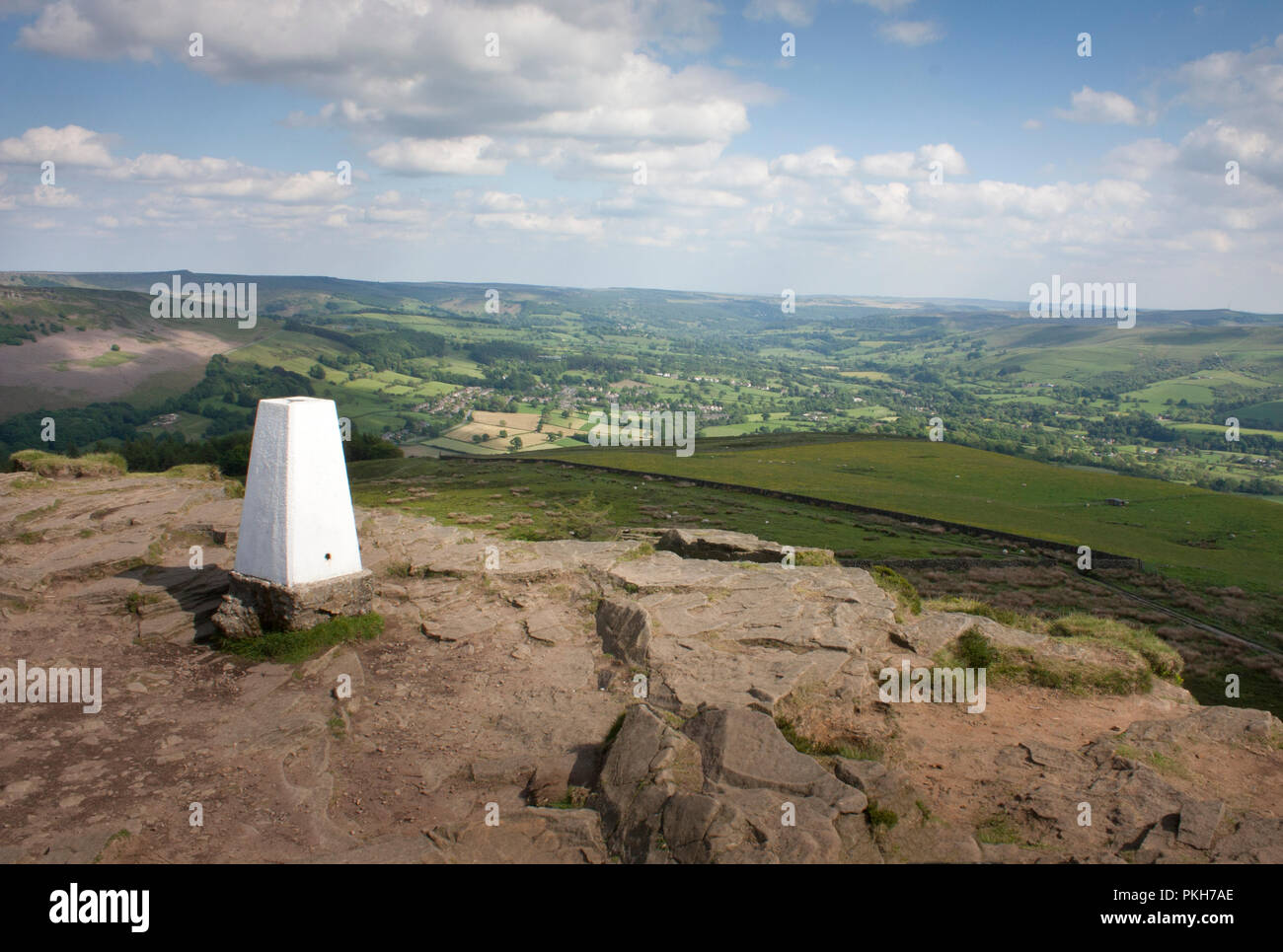 Win Hill Peak District Derbyshire Stock Photo - Alamy
