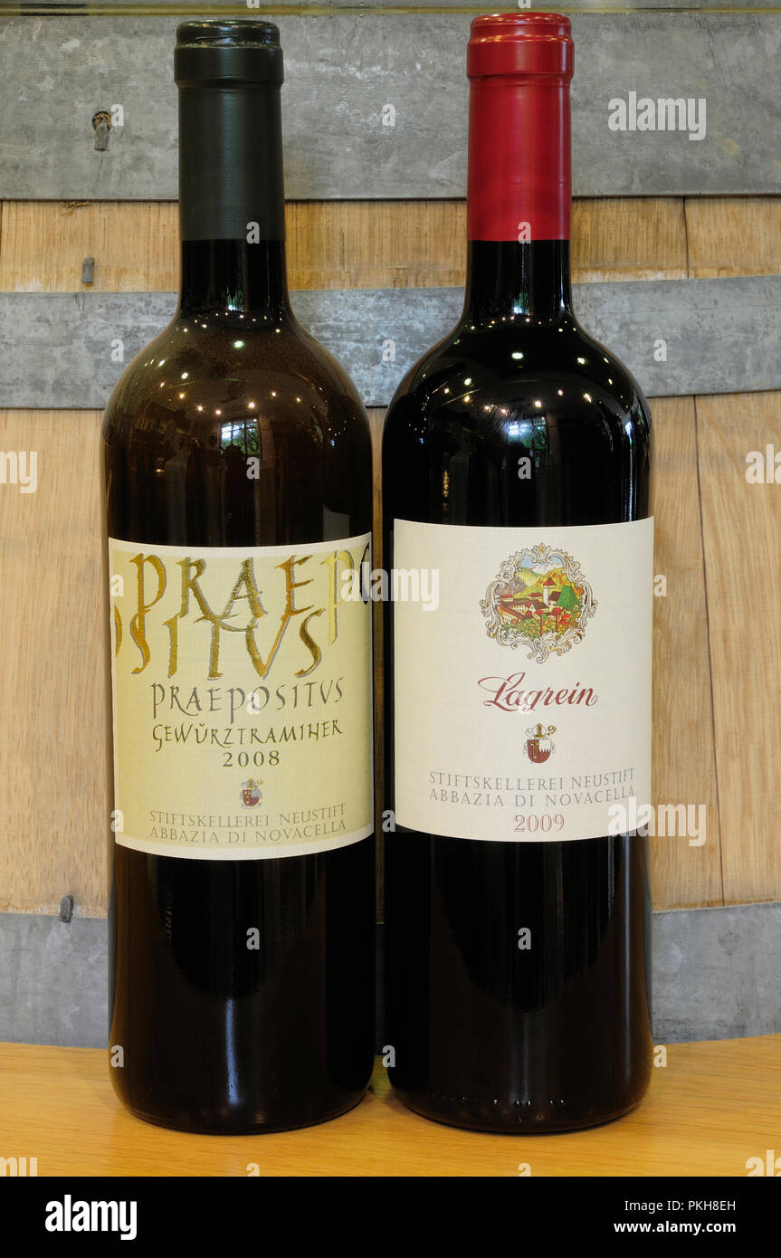 Italy, Trentino Alto Adige, Bressanone, Novella Monastery, wine Stock ...