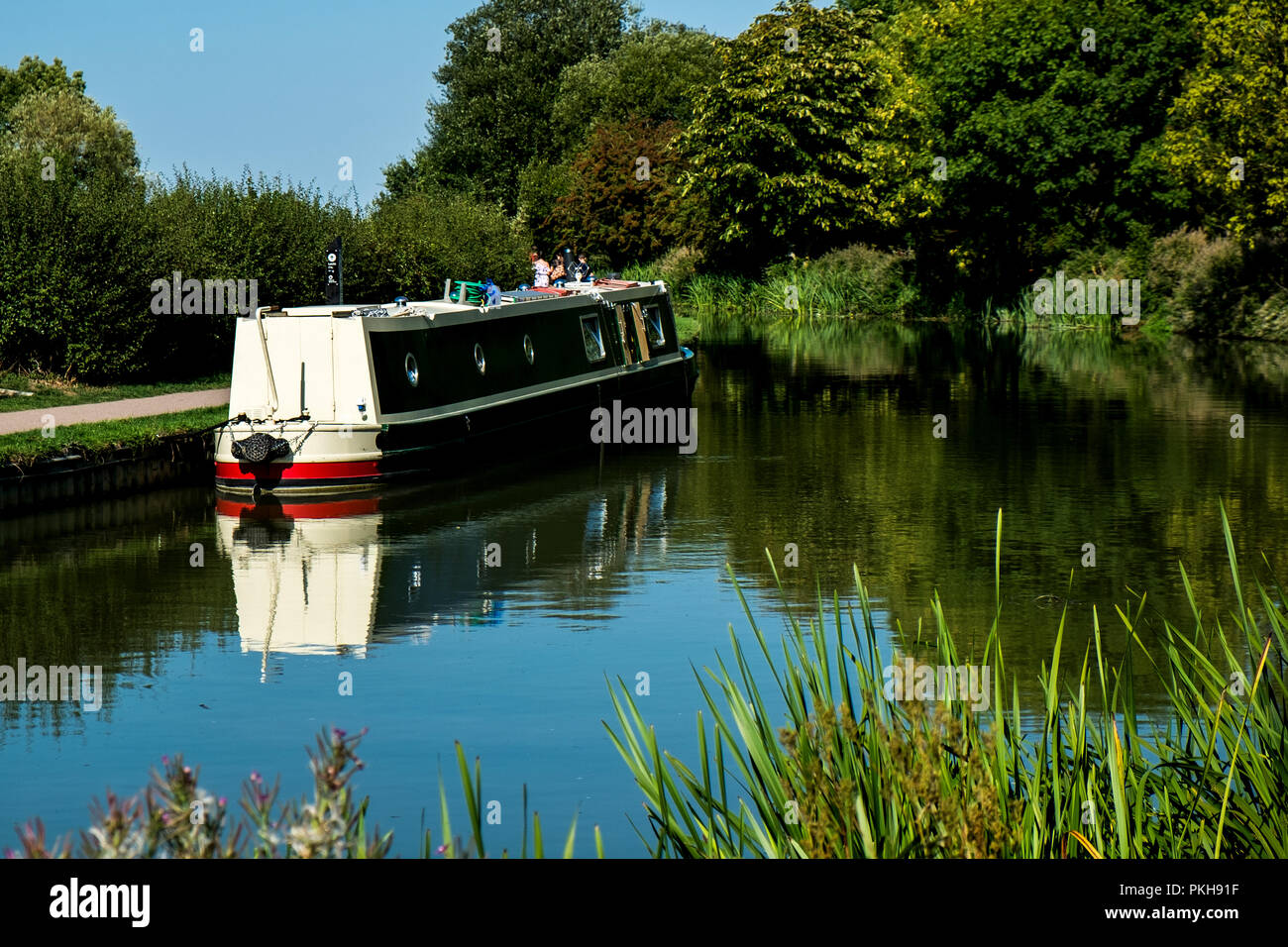 Narrowboats At Foxton Locks High Resolution Stock Photography and ...