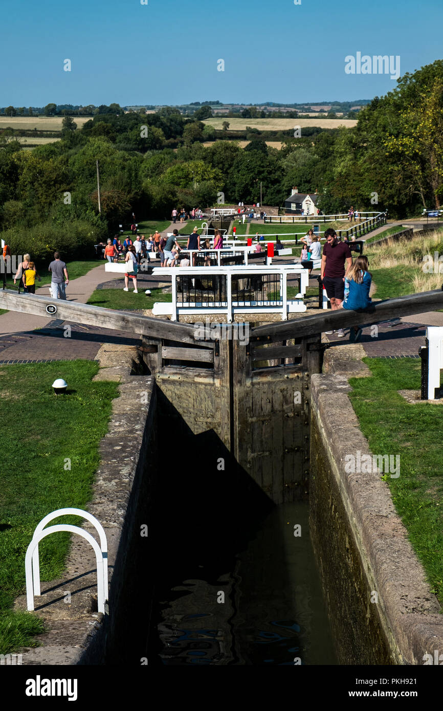 Foxton lock hi-res stock photography and images - Alamy