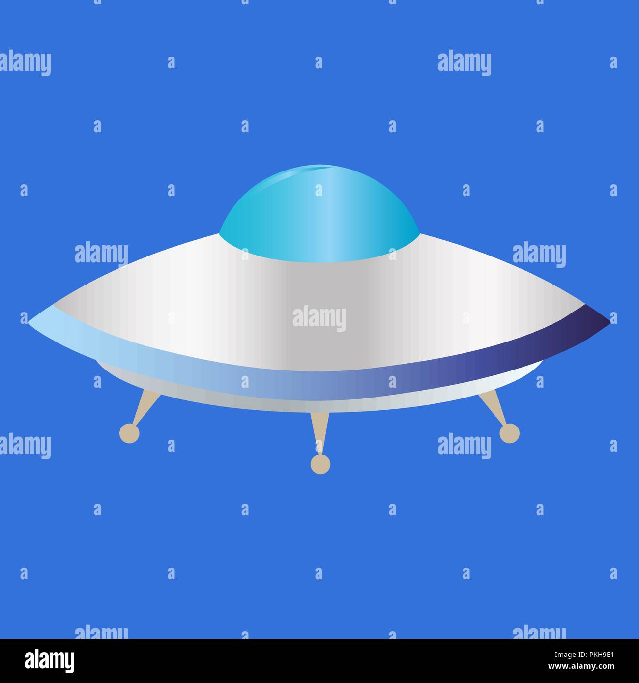 Alien spaceship - ufo Stock Vector Image & Art - Alamy
