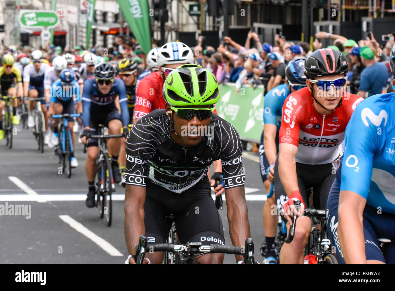 Nicholas Dlamini of Team Dimension Data at the OVO Energy Tour of ...