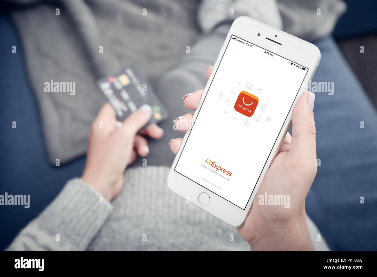 Aliexpress app logo hi-res stock photography and images - Alamy