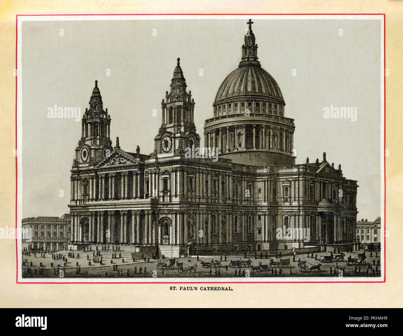 Old st pauls cathedral london hi-res stock photography and images - Alamy