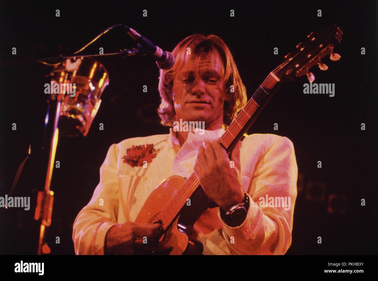 Sting singer 1985 hi-res stock photography and images - Alamy