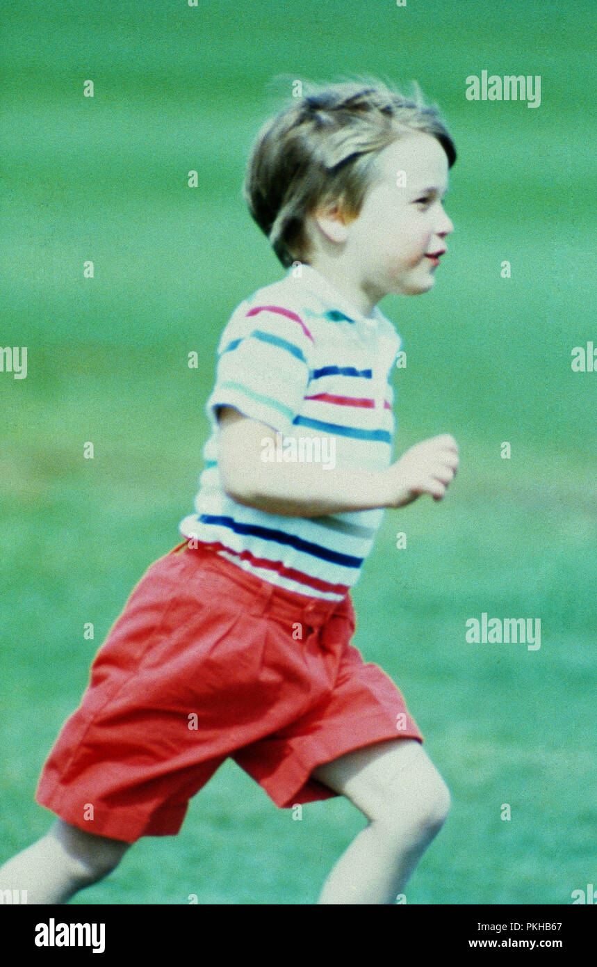 Prince william as a child hi-res stock photography and images - Alamy