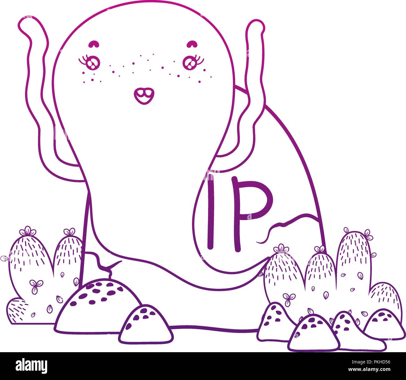 Funny rocks Stock Vector Images - Alamy