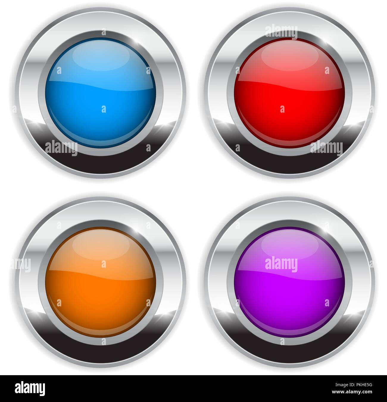 Red frame icon bold hi-res stock photography and images - Alamy