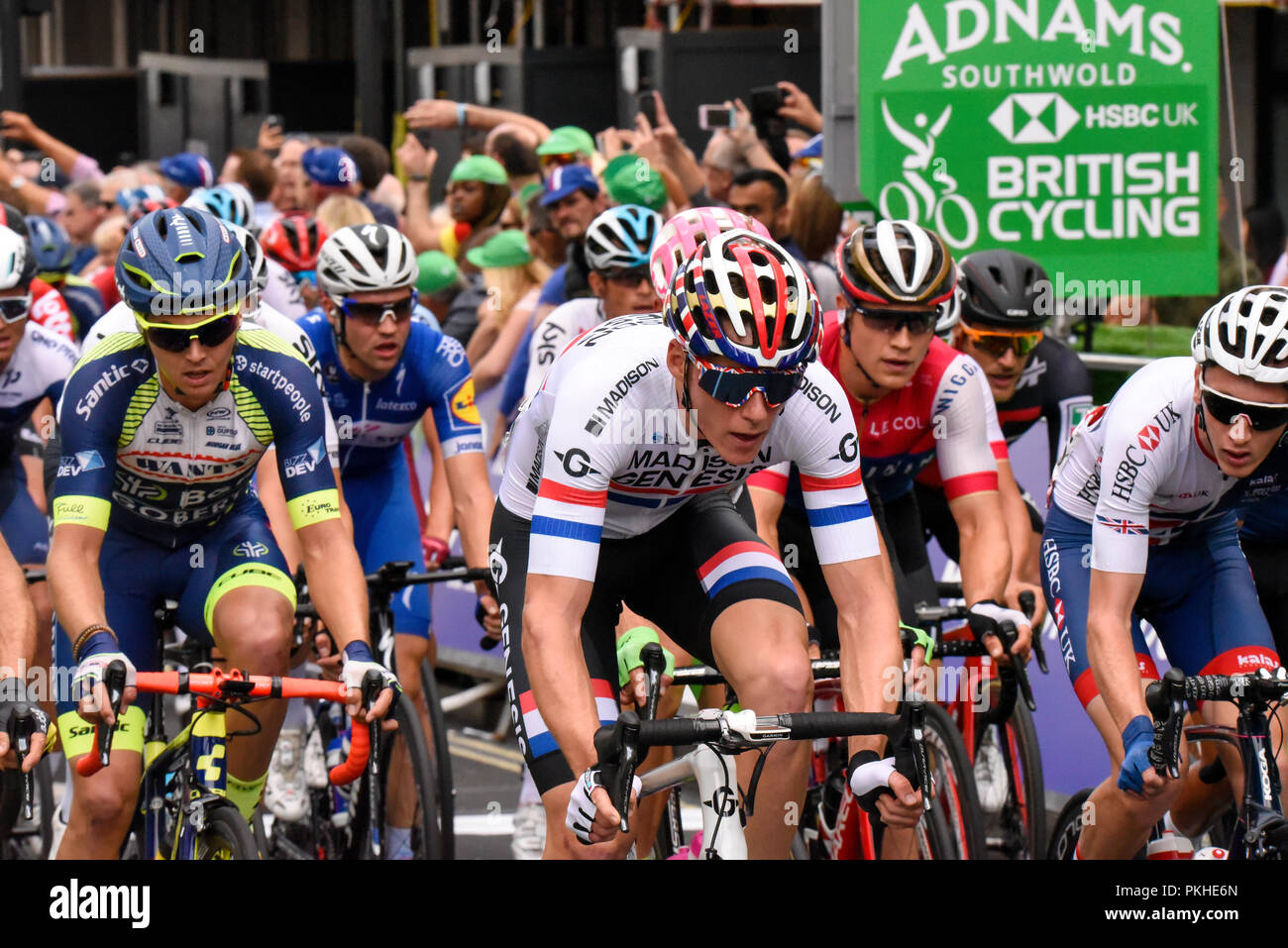 Connor Swift of team Madison Genesis racing at the OVO Energy Tour of ...