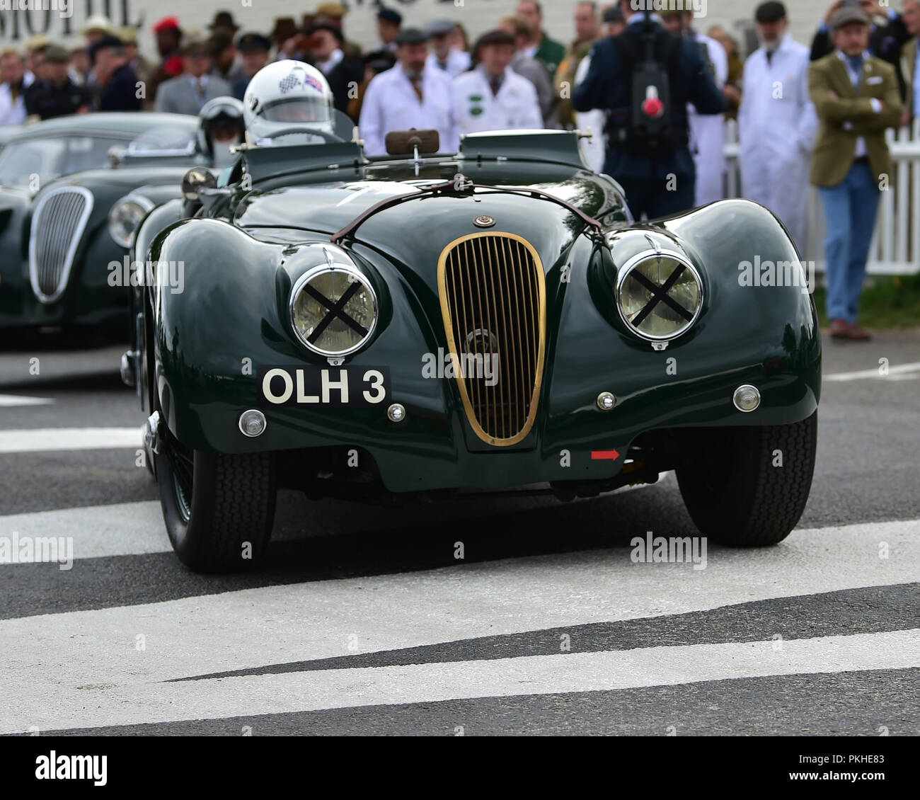 Stuart Graham, Jaguar XK120 Roadster, Fordwater Trophy, Road going ...