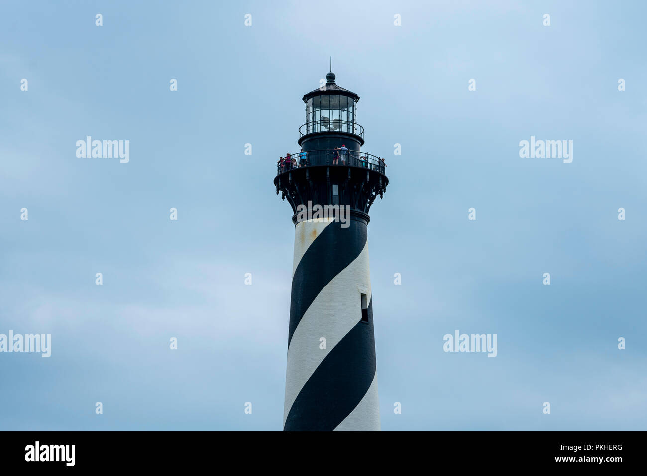 Cape Hatteras Lighthouse in the Cape Hatteras National Seashore section ...