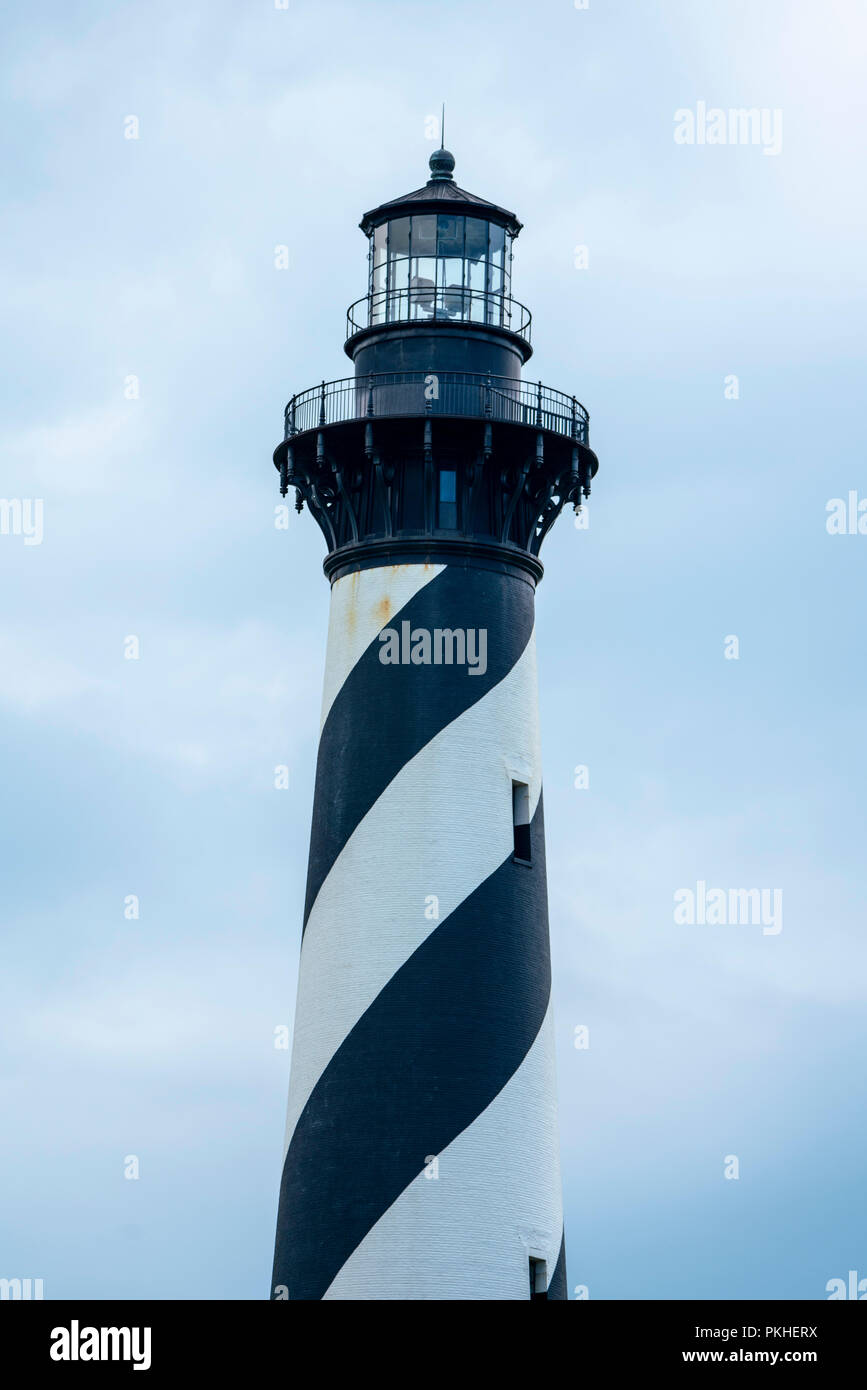 Cape Hatteras Lighthouse in the Cape Hatteras National Seashore section ...