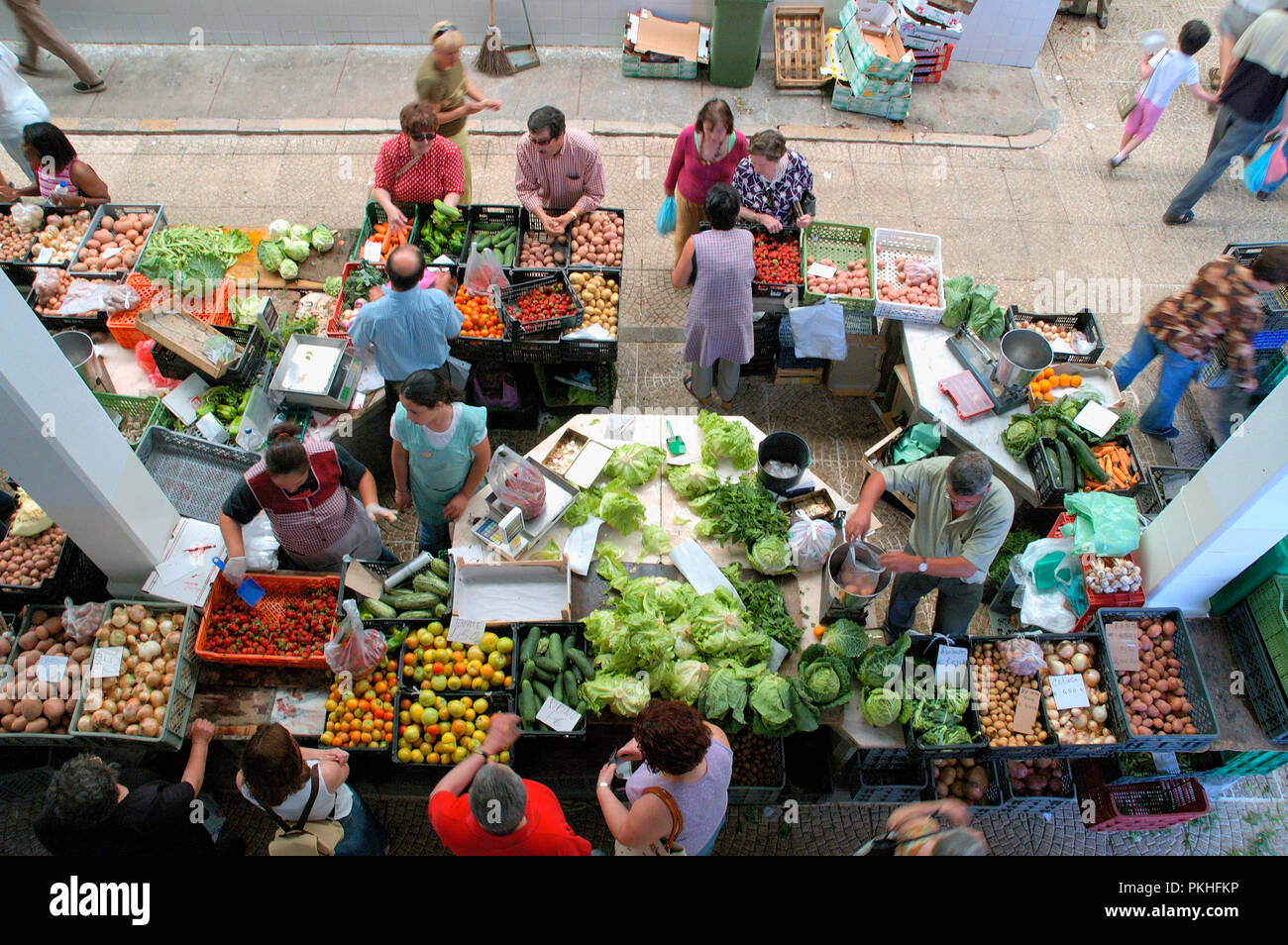Mercado do Livramento (market). Setúbal, Portugal Stock Photo - Alamy
