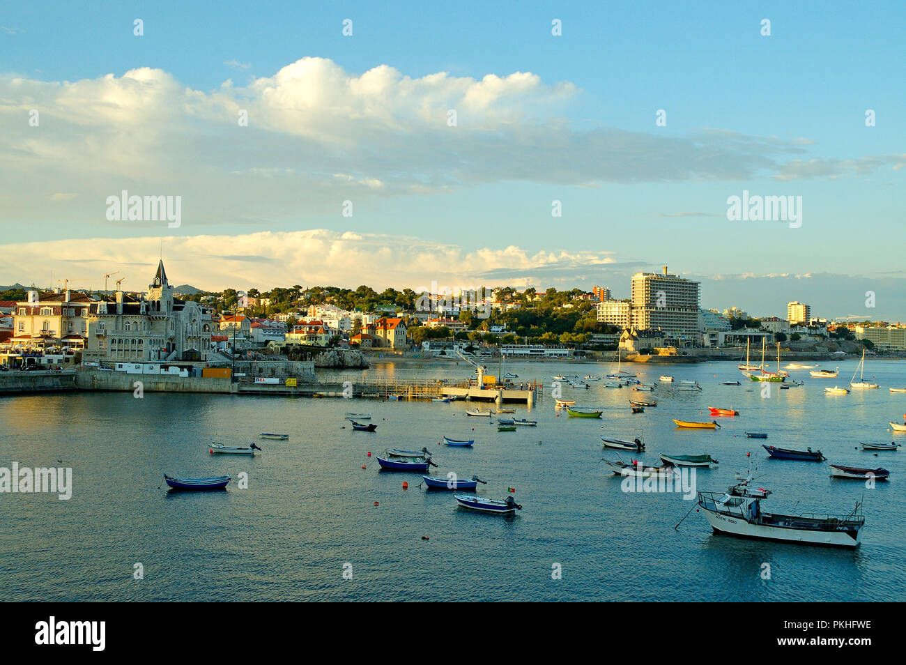 Portugal atlantic coast cascais sunset hi-res stock photography and ...
