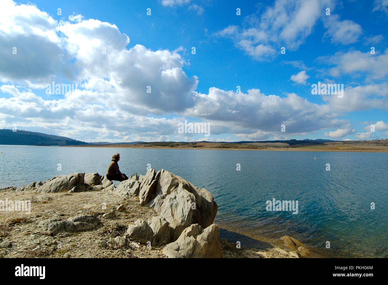 Azibo Dam Protected Landscape. Macedo de Cavaleiros. Trás-os-Montes ...