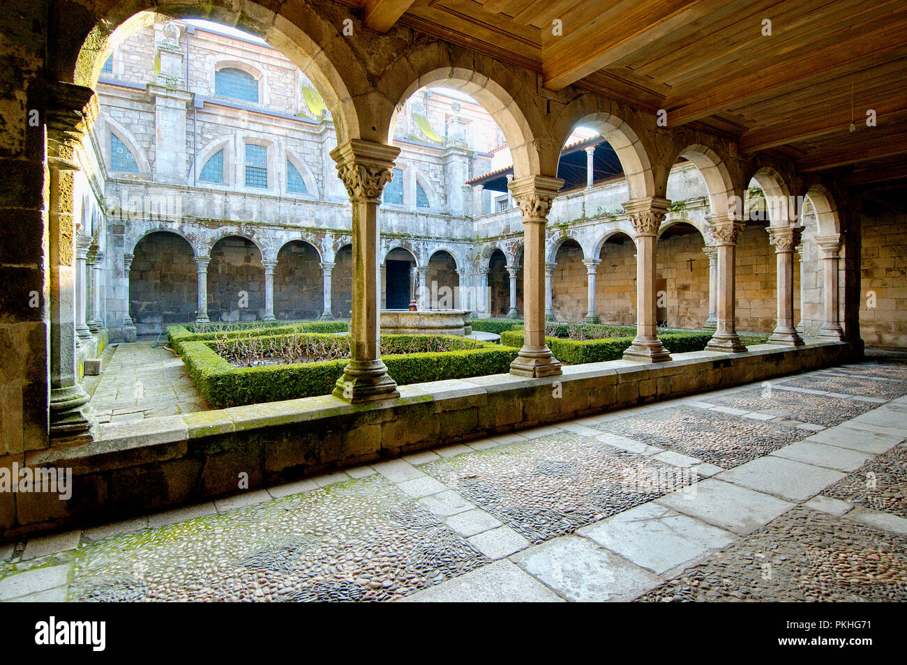 Cloisters of Lamego Cathedral. Beira Alta, Portugal Stock Photo - Alamy