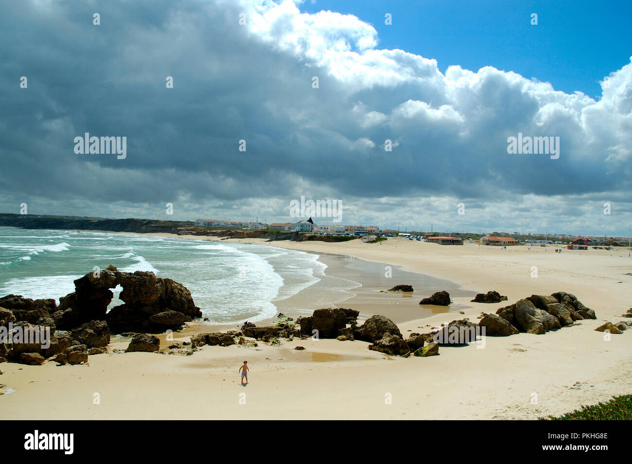 Baleal beach. Peniche, Portugal Stock Photo - Alamy