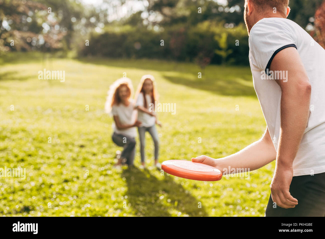 Flying disk park hi-res stock photography and images - Alamy
