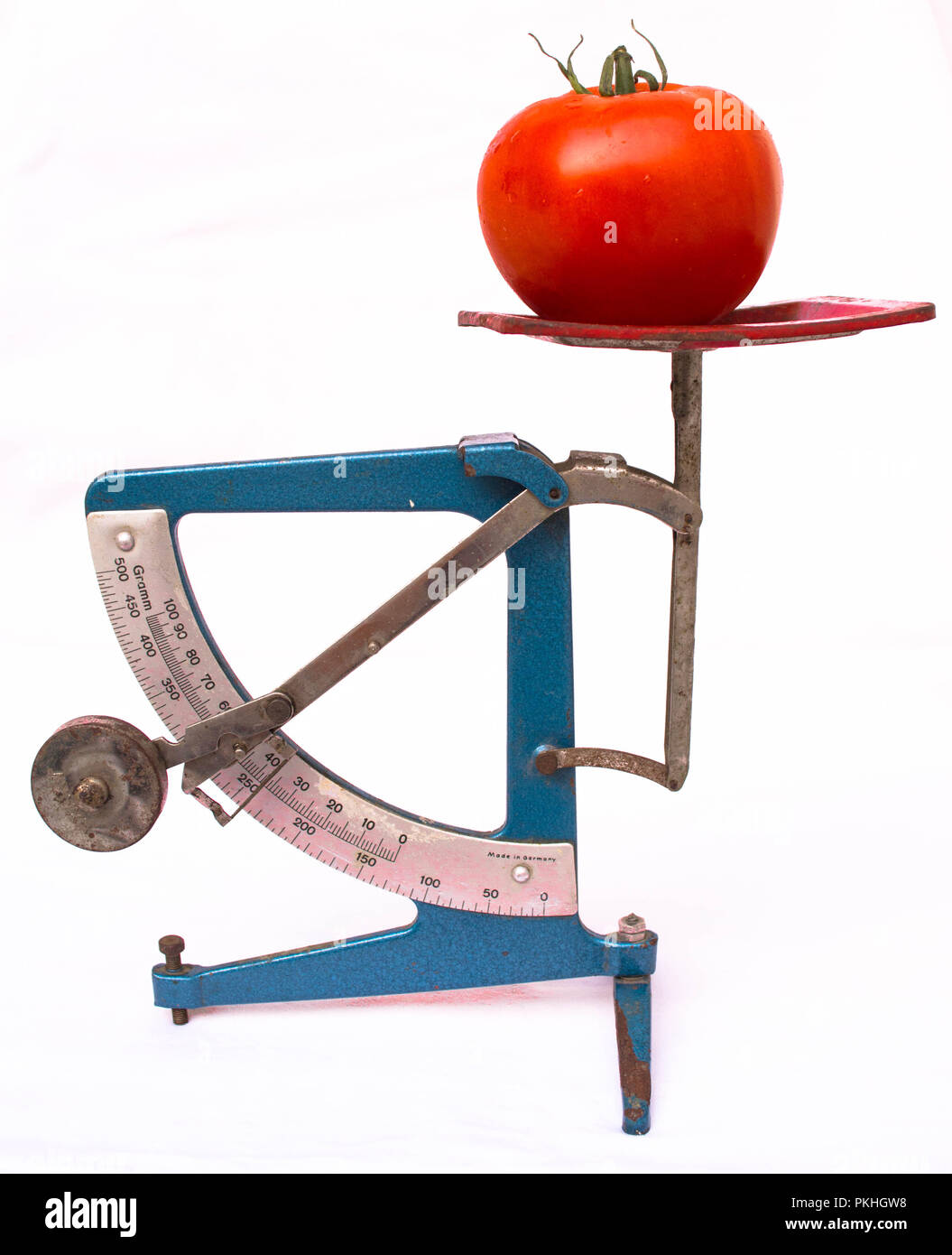 Old market scale Cut Out Stock Images & Pictures - Alamy