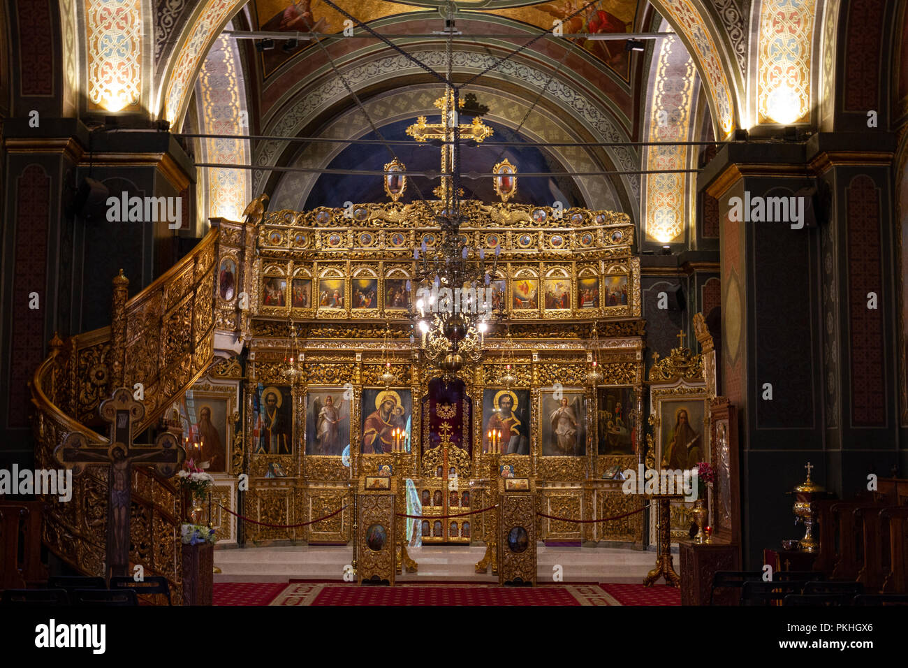The Saint Nicholas White Church (Biserica Alba) In Calea Victoriei in ...