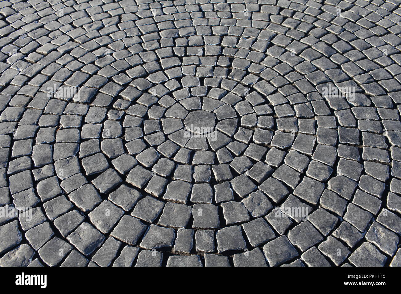 old paving stone walkway abstract background Stock Photo - Alamy
