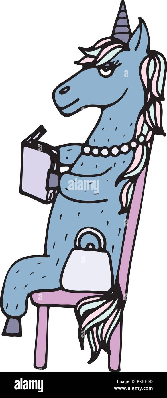 Magic reading girl reading Stock Vector Images - Alamy