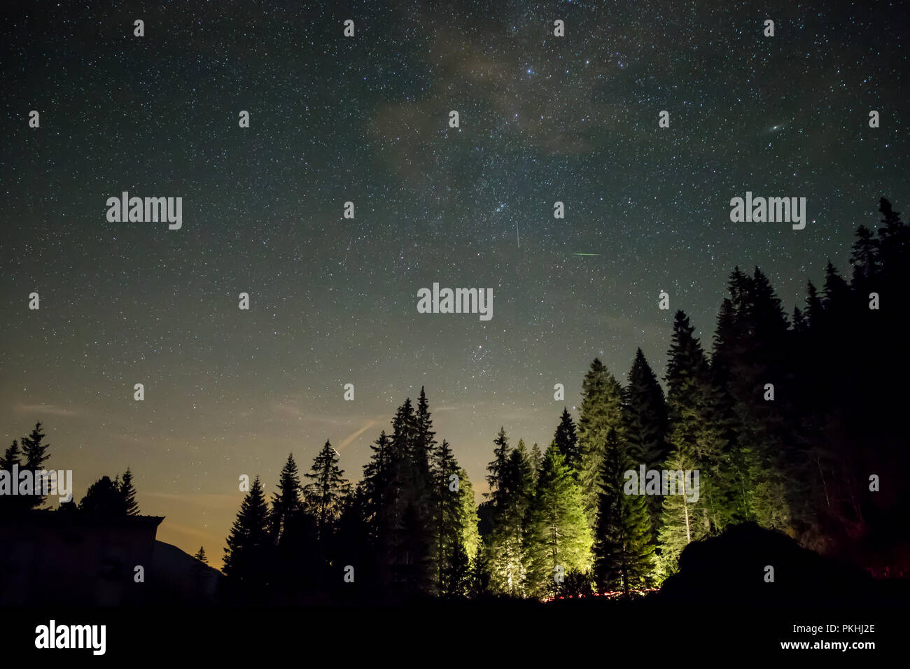 sky view at a clear night Stock Photo - Alamy