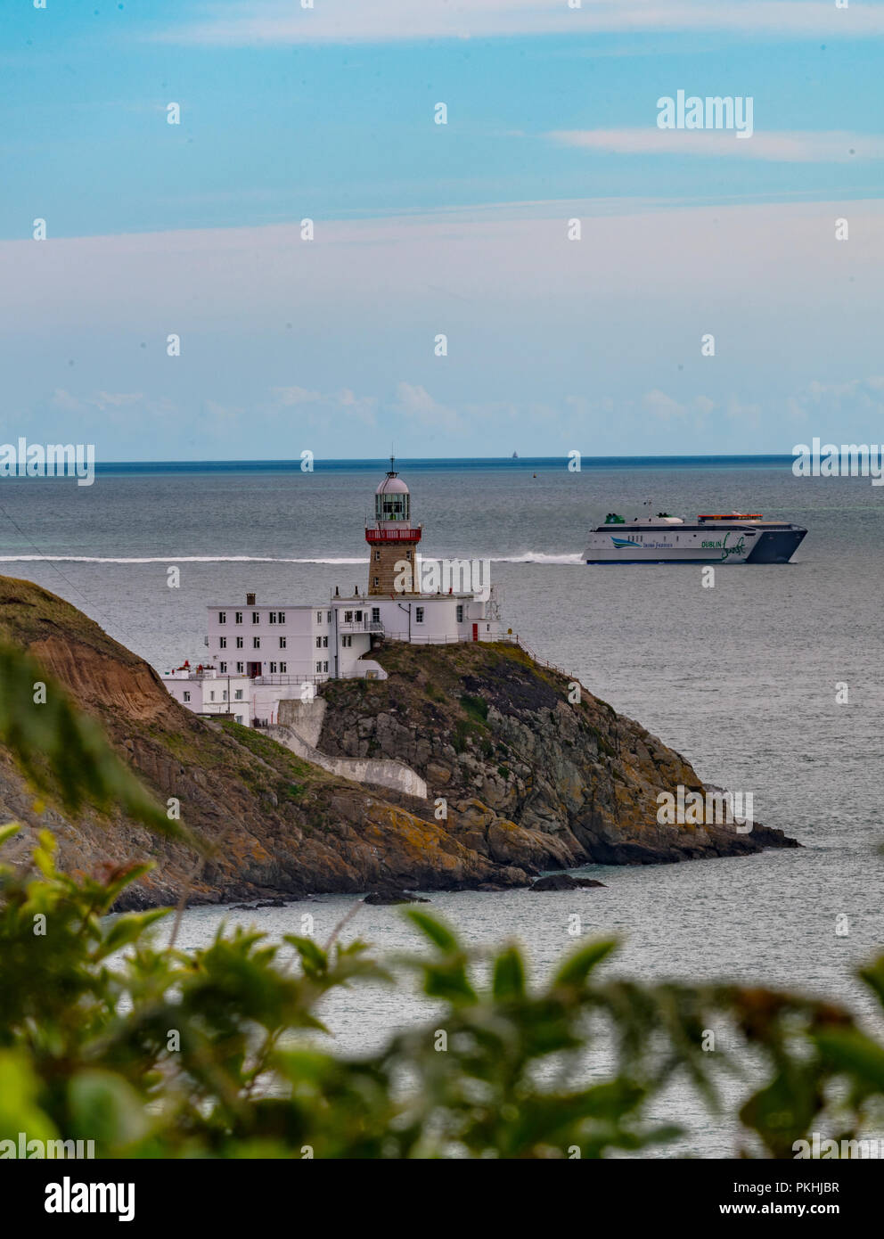 Baily Lighthouse Howth Dublin Ireland Stock Photo - Alamy